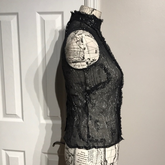 The Limited | Tops | Whimsy Whimsgoth Moto Rock Punk Rave Sheer Shiny ...